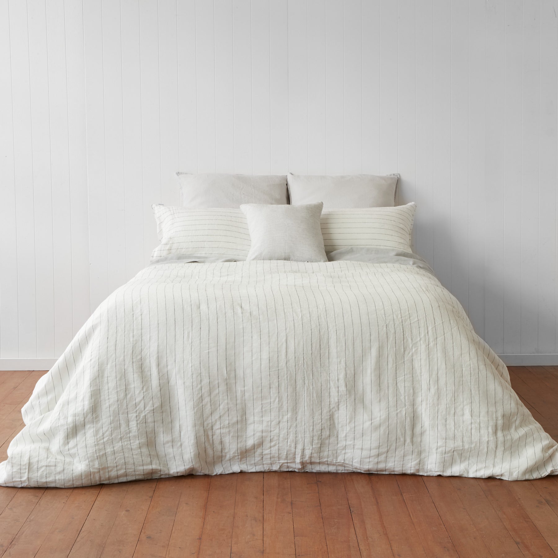 Tribeca Stripe Quilt Cover – Montauk